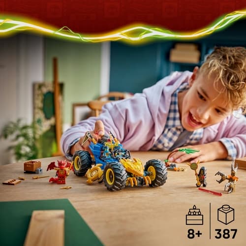 LEGO® NINJAGO® 71856 Jay a jeho transformační auto :: Autabruder.cz